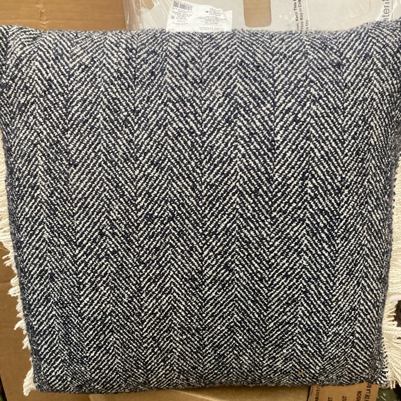 Studio McGee | Accents | Herringbone Throw Pillow With Frayed Edges From Threshold Studio Mcgee ...